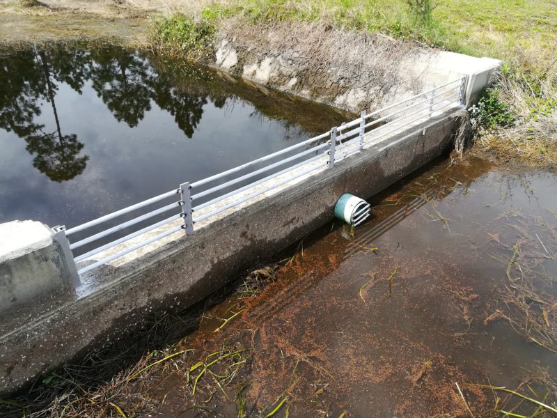 Grass Carp Barrier Fabrication - Florida Waterways, Inc.